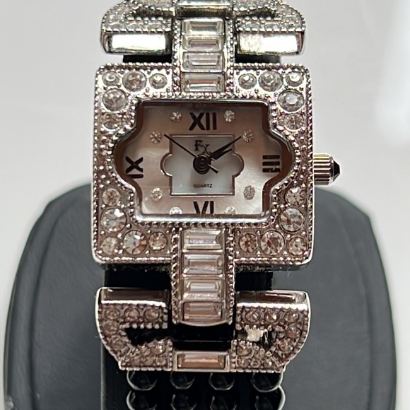 Franz Xavier | Accessories | Fx By Franz Xavier Pave Crystal Black ...